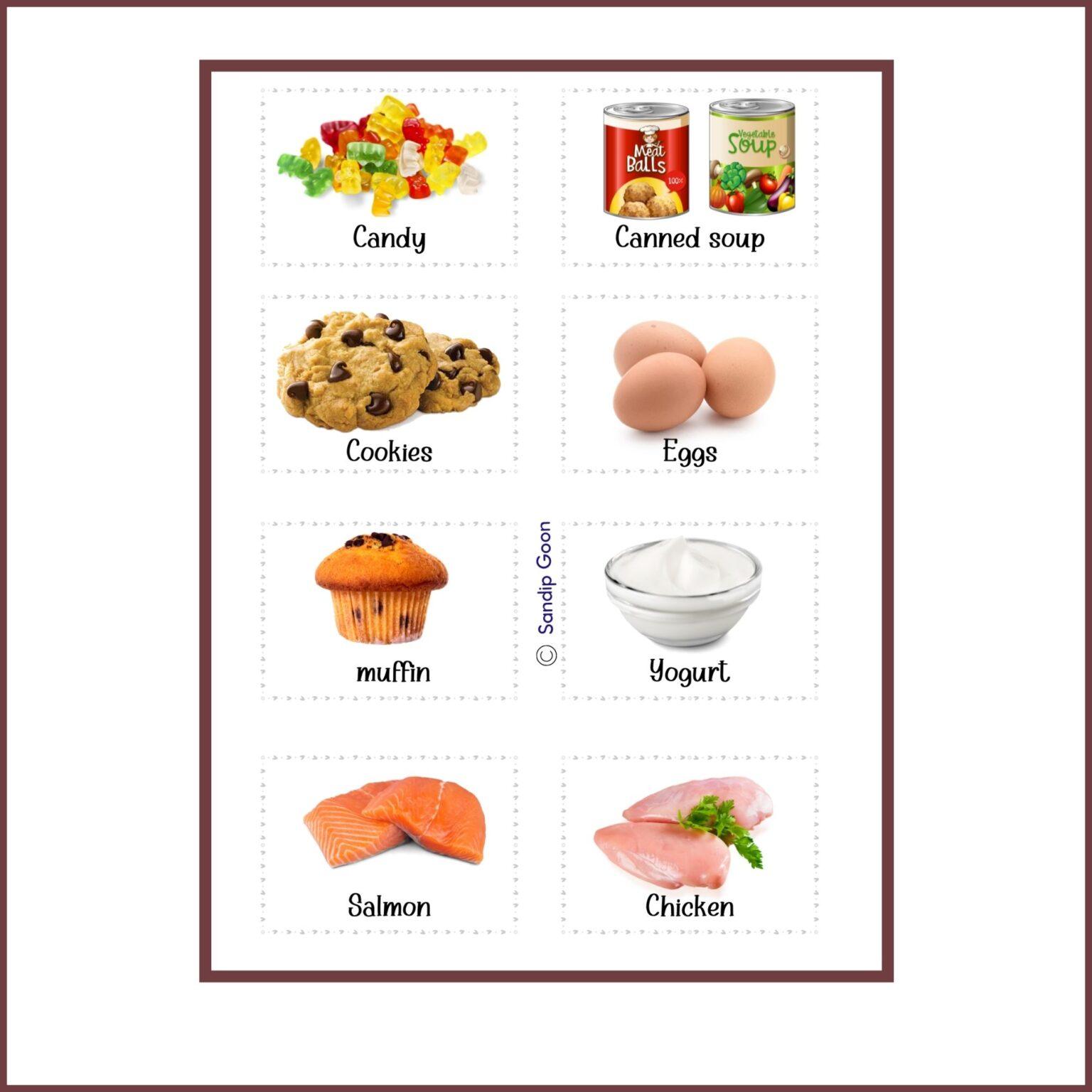 Sorting Healthy and Unhealthy Foods - Resource For Teacher