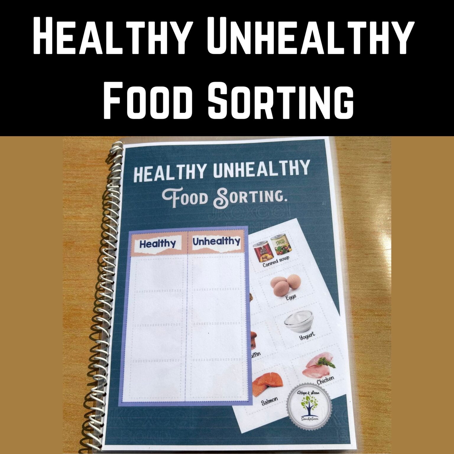 Healthy and Unhealthy Food Sorting - Resource For Teacher