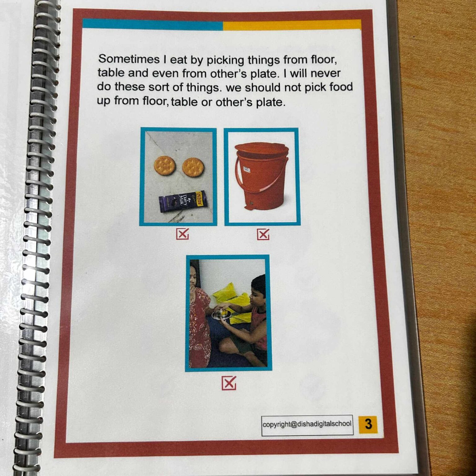 Putting Things In Mouth Autism - Social Story - Resource For Teacher