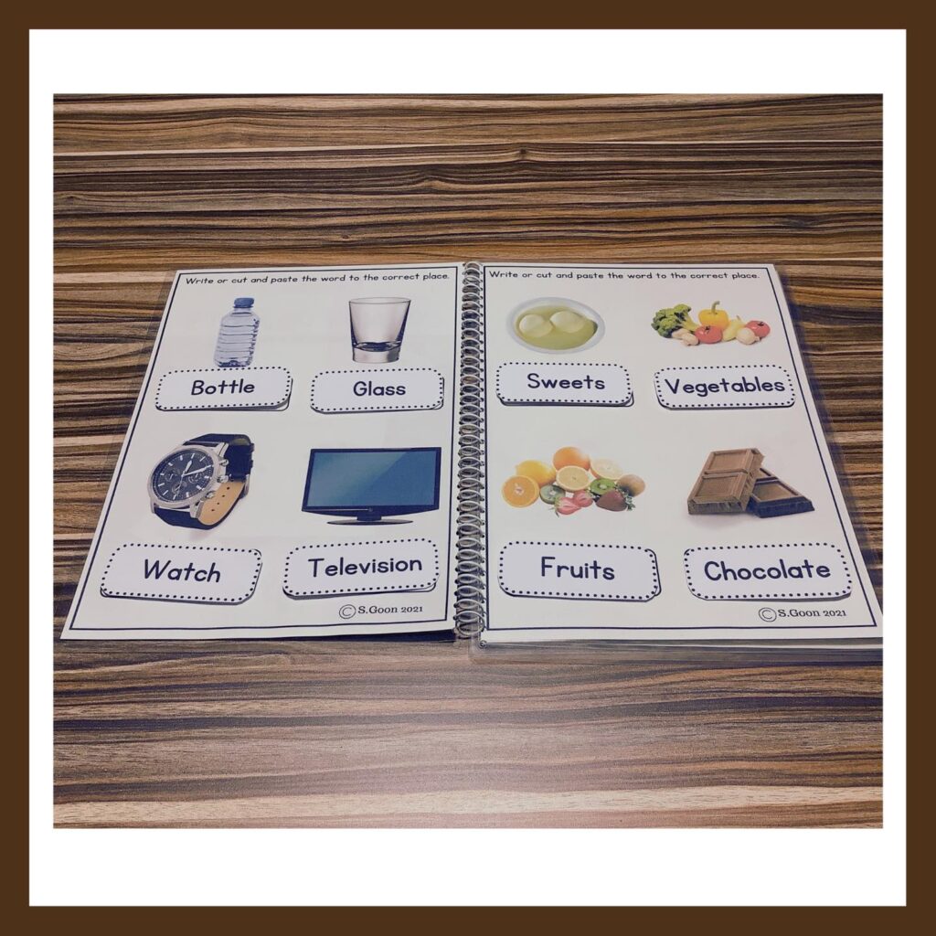 Labeling 108 Common Objects - Resource For Teacher