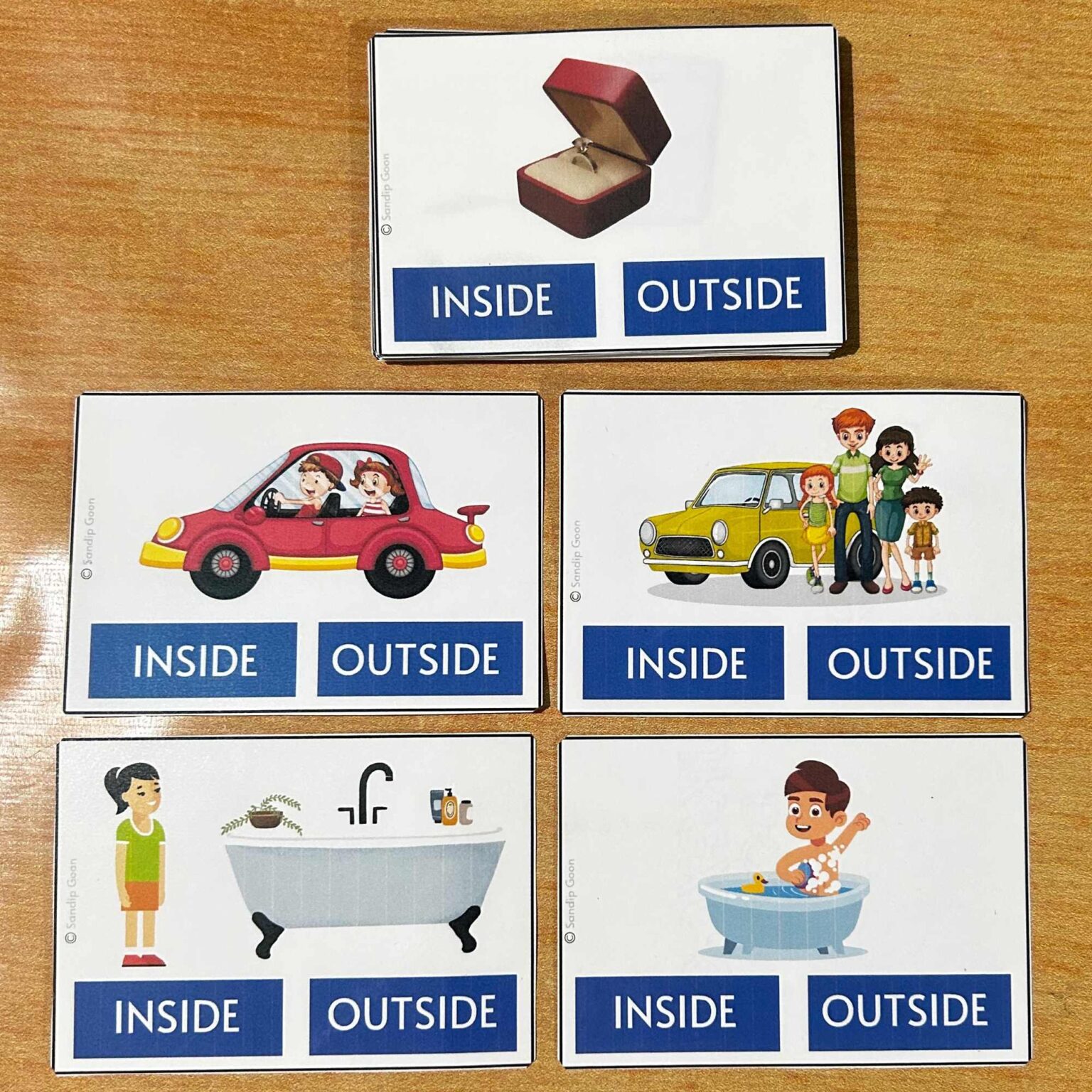 Inside Outside Spatial Concept - Resource For Teacher