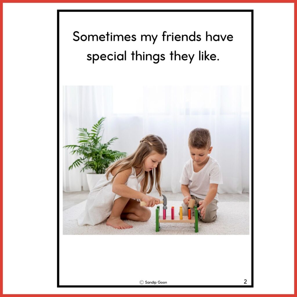Don’t Touch Without Permission - Social Story - Resource For Teacher