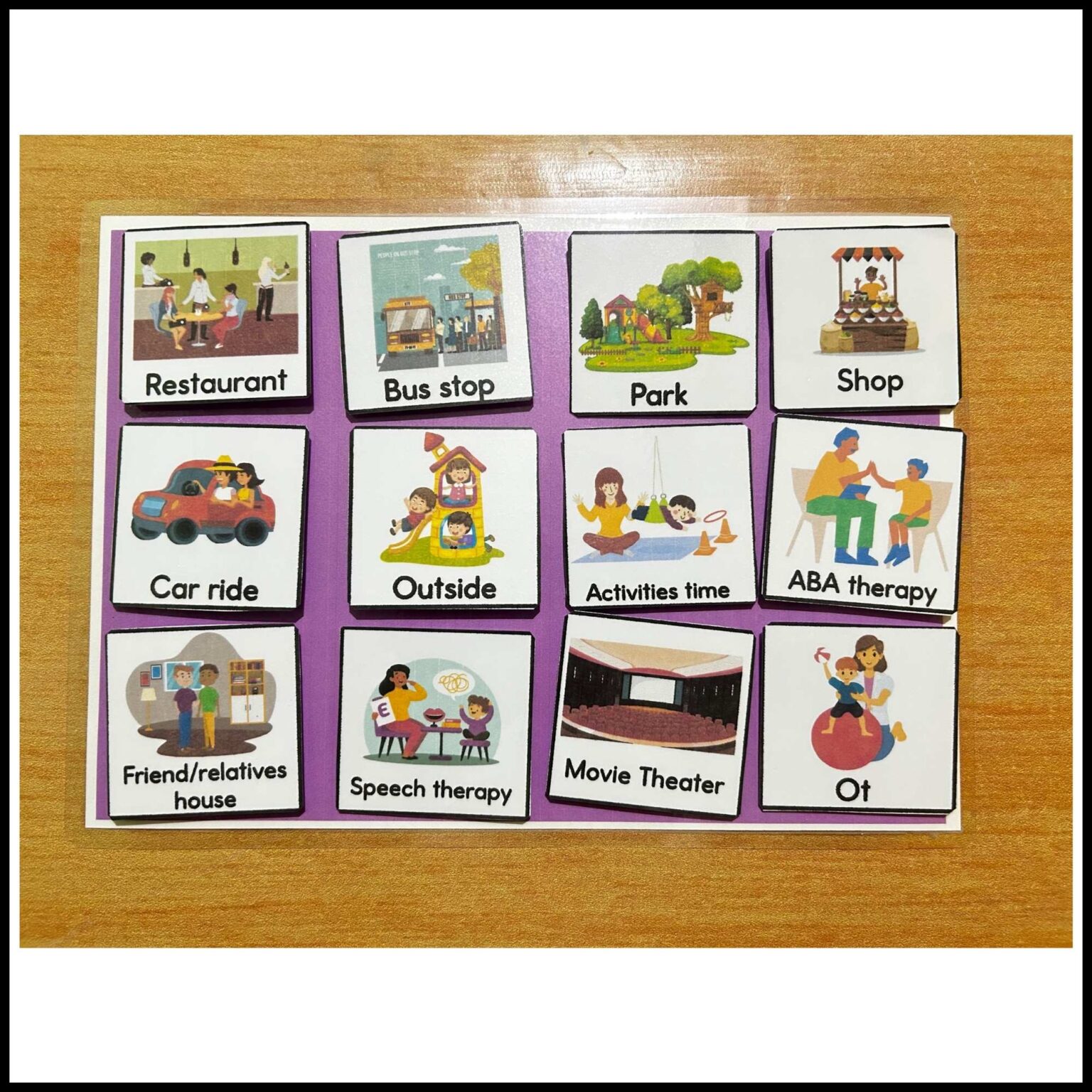 Picture Cards for Autism - Basic Kit - Resource For Teacher