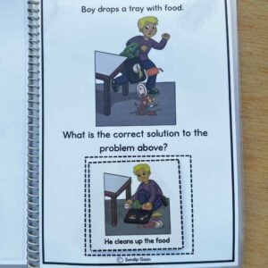 Problem Solving Scenarios Autism - Resource For Teacher