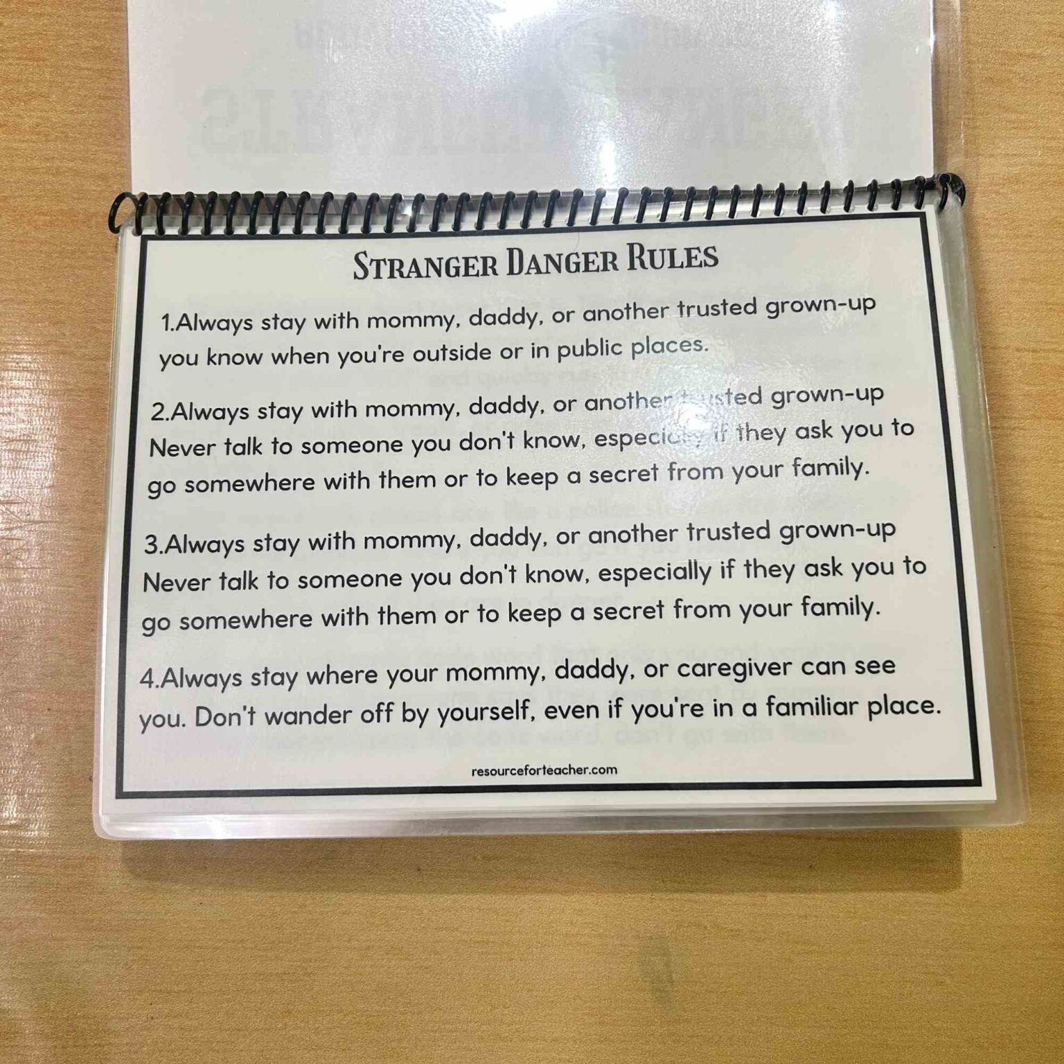Stranger Danger Activities - Resource For Teacher