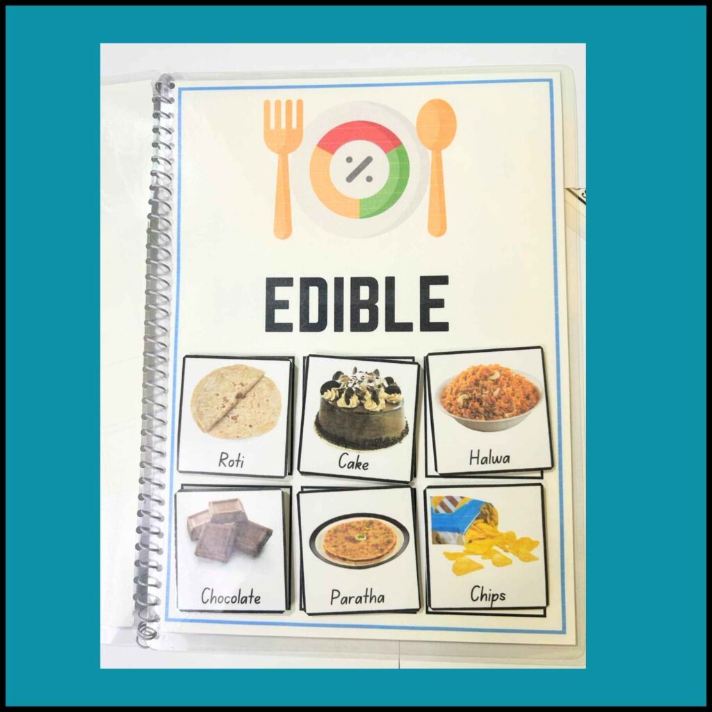 Edible and Nonedible Sorting Activity - Resource For Teacher