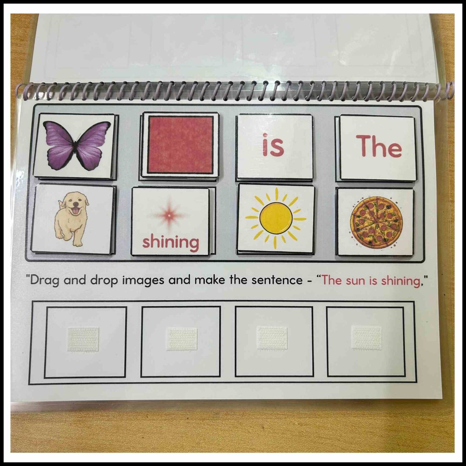 Sentence Building for Autism - Resource For Teacher