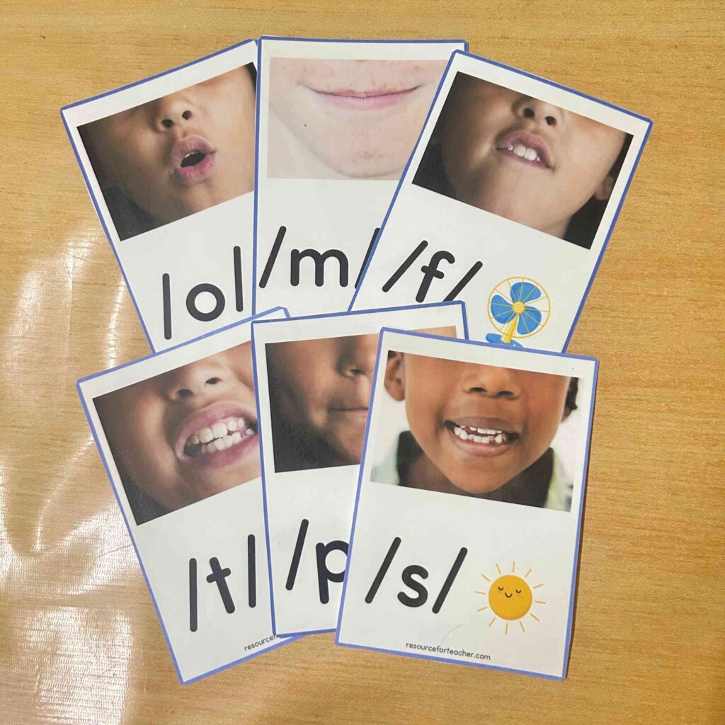 Sounds Cards for Speech Therapy - Resource For Teacher