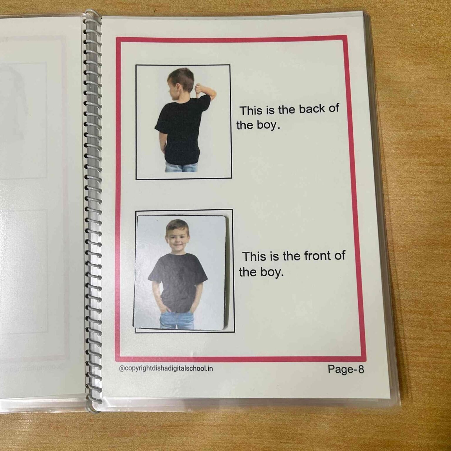 Front and Behind Concept Adapted Book - Resource For Teacher