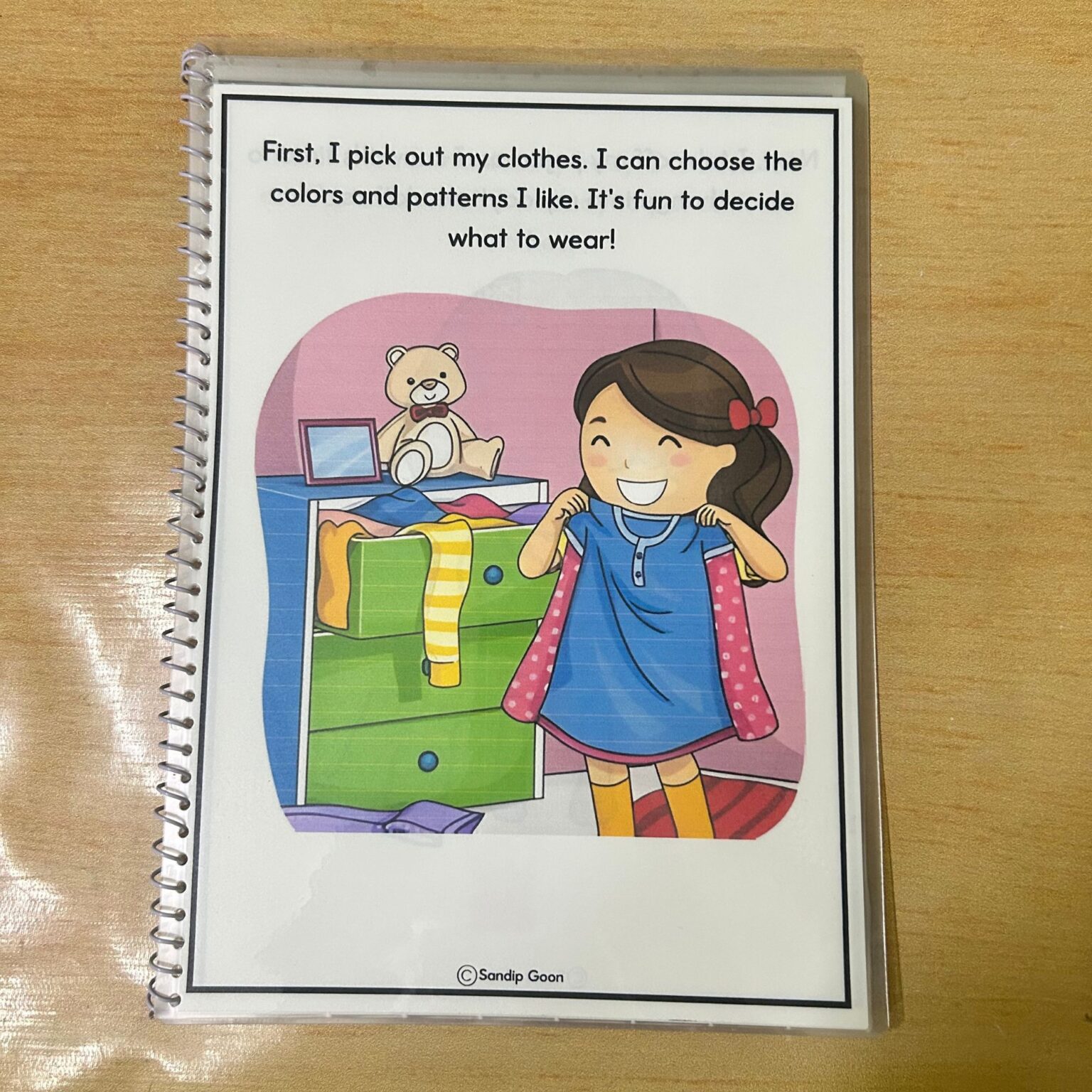 Getting Dressed Social Story for Girls - Resource For Teacher