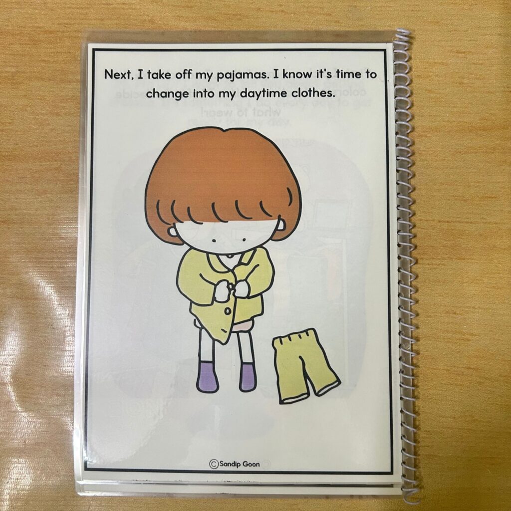 Getting Dressed Social Story for Girls - Resource For Teacher