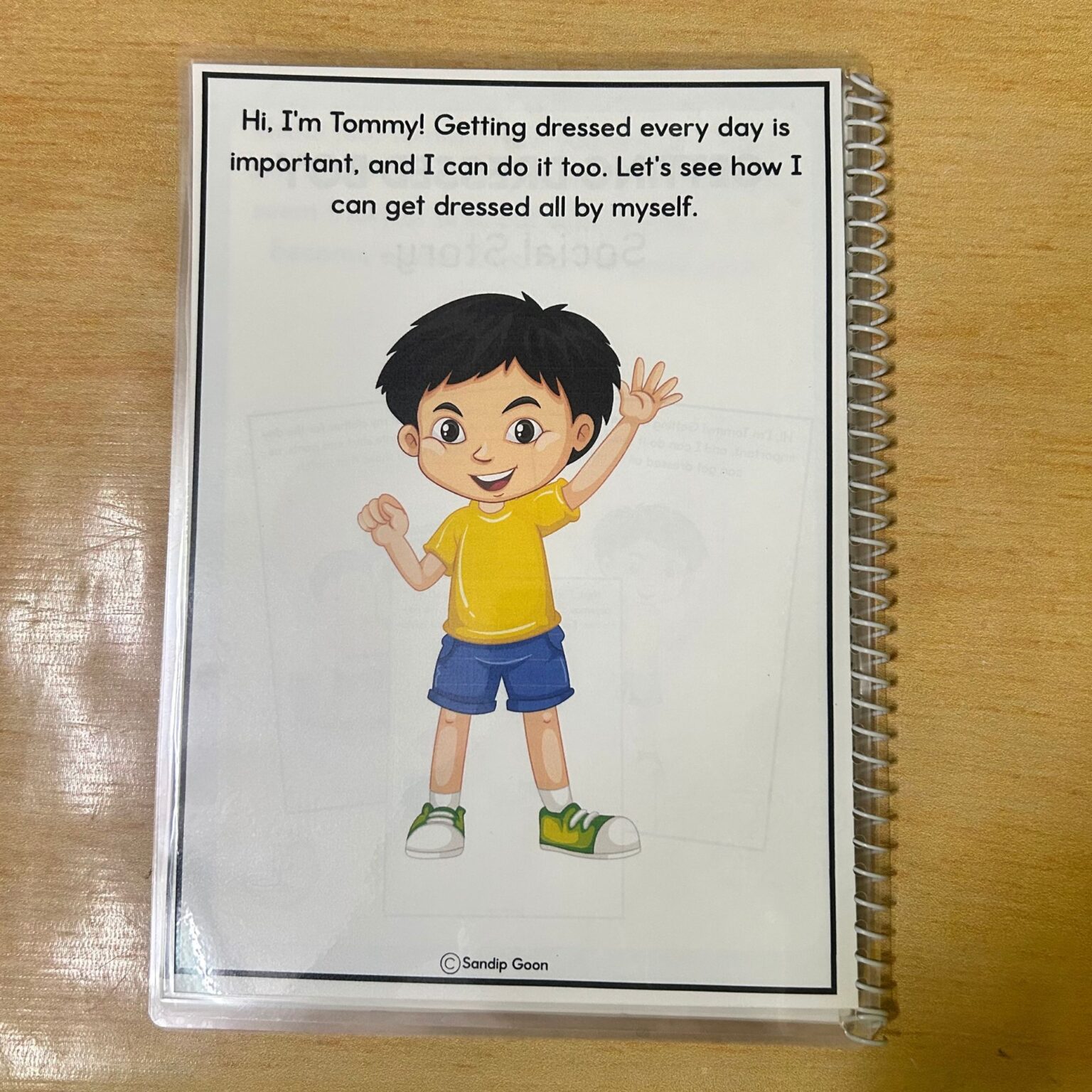 Getting Dressed Social Story for Boys - Resource For Teacher