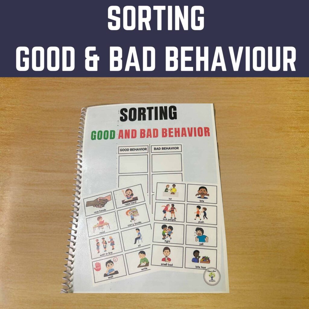 Sorting Good and Bad Behaviour - Resource For Teacher Sorting Good and Bad Behaviour - Resource For Teacher