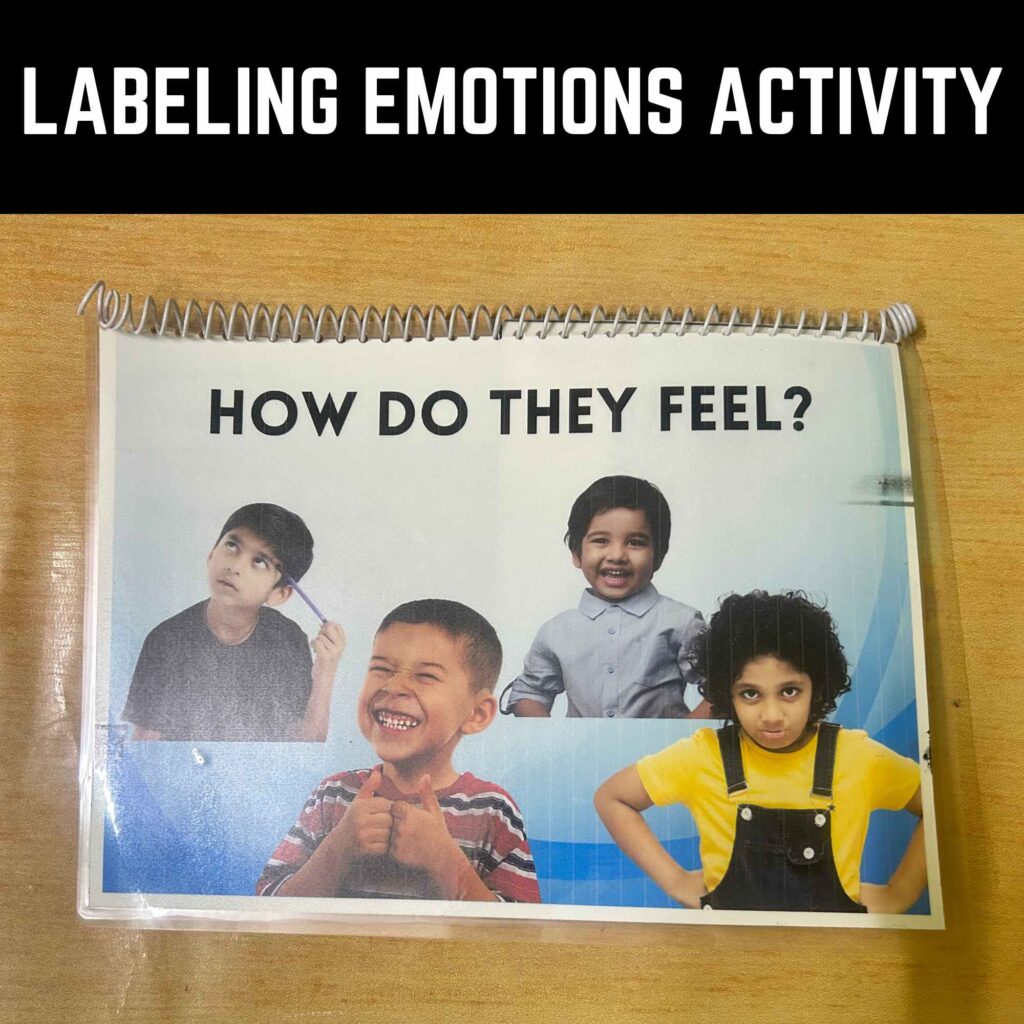 Labeling Emotions Worksheet - Resource For Teacher