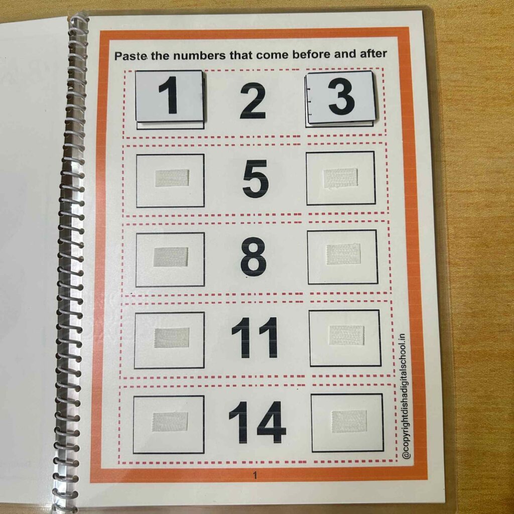 Before After Number Worksheet - Resource For Teacher