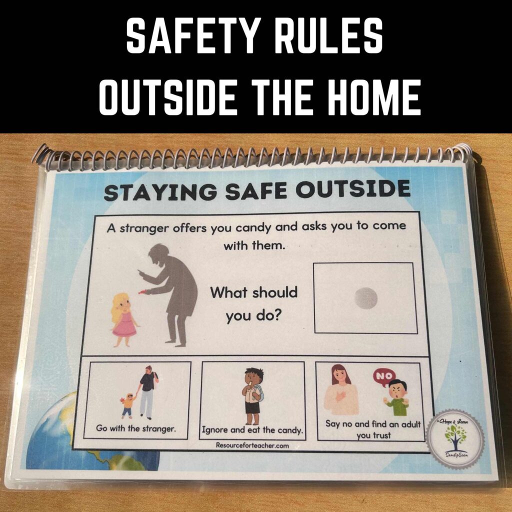 Safety Rules Outside the Home - Resource For Teacher