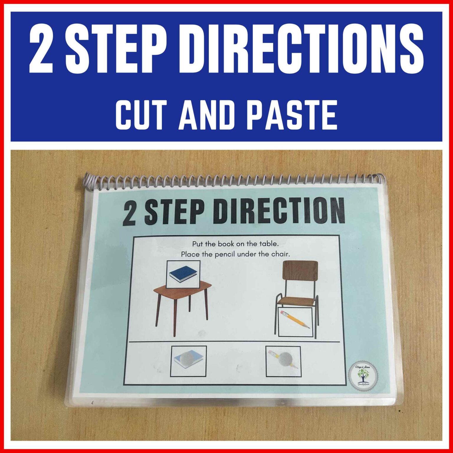Following 2 Step Direction Worksheet - Resource For Teacher