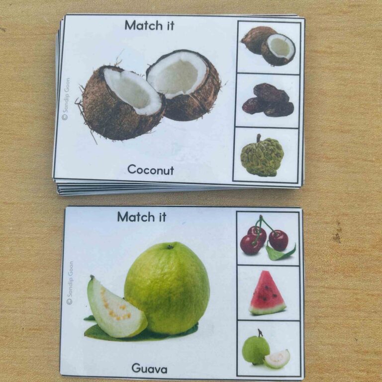 Fruit Identification Cards for Early Learners - Resource For Teacher