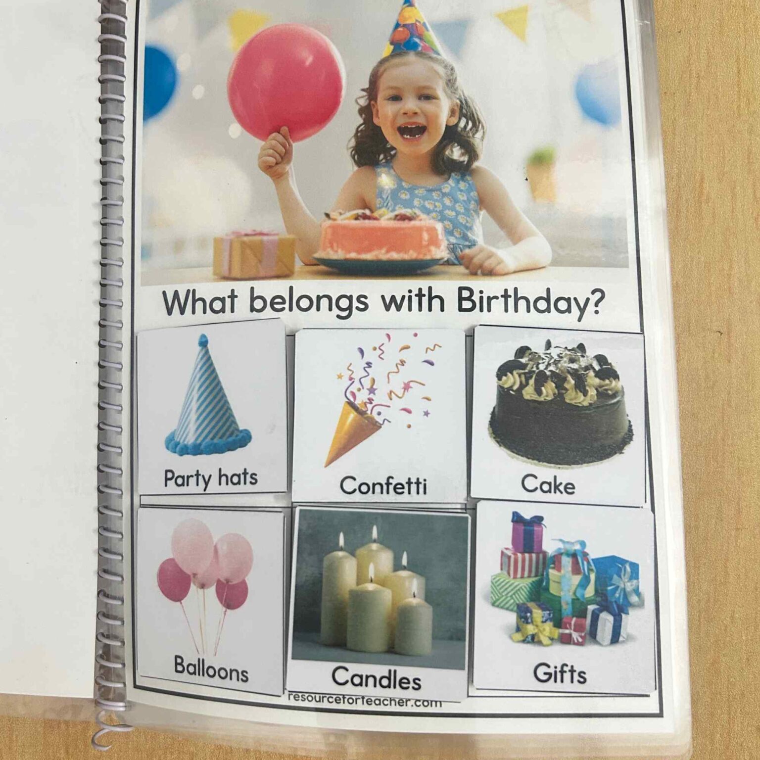 Topic and Related Items Matching Worksheets - Resource For Teacher