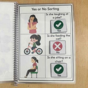 Yes No Visual for Speech Therapy - Resource For Teacher