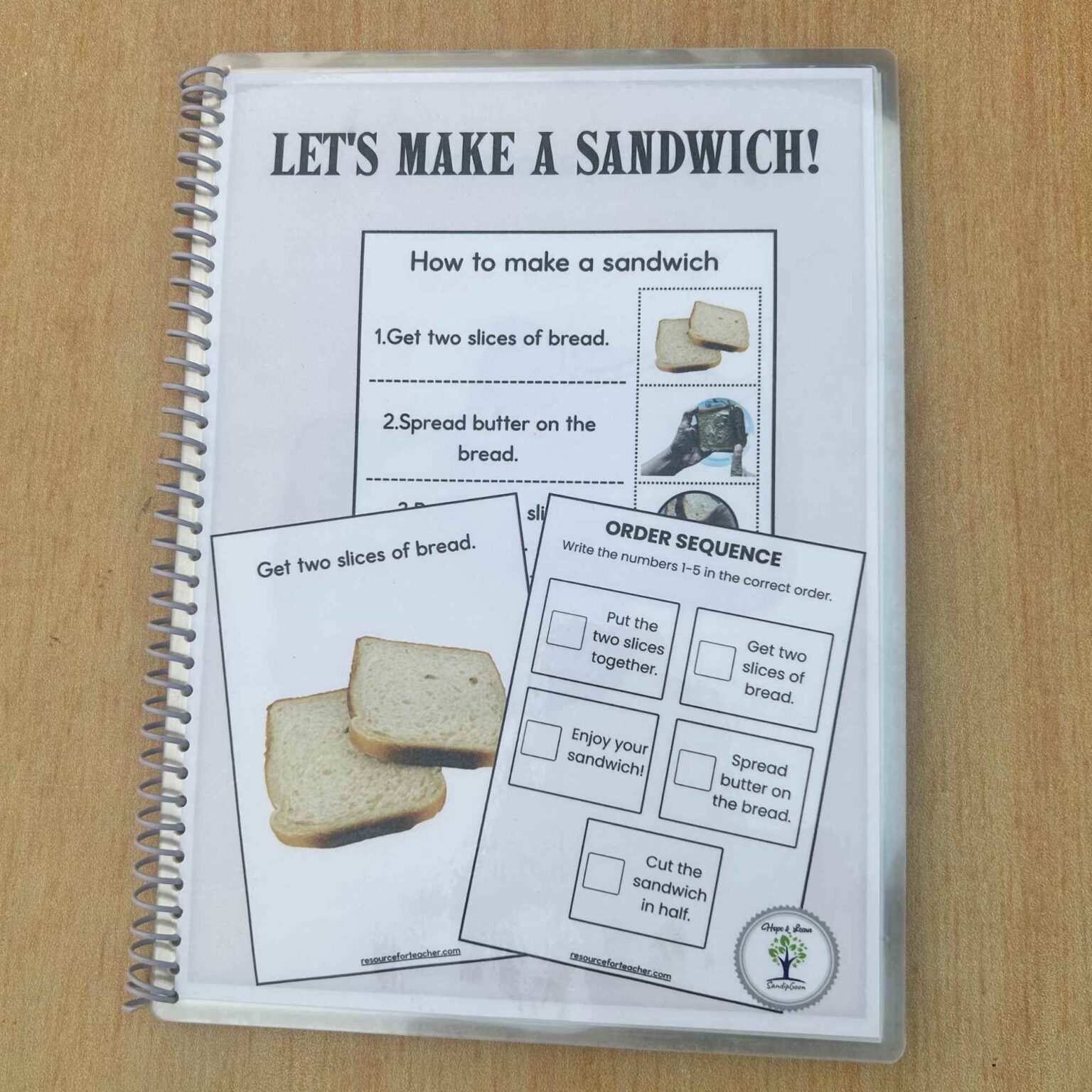 Make A Sandwich Activity - Resource For Teacher