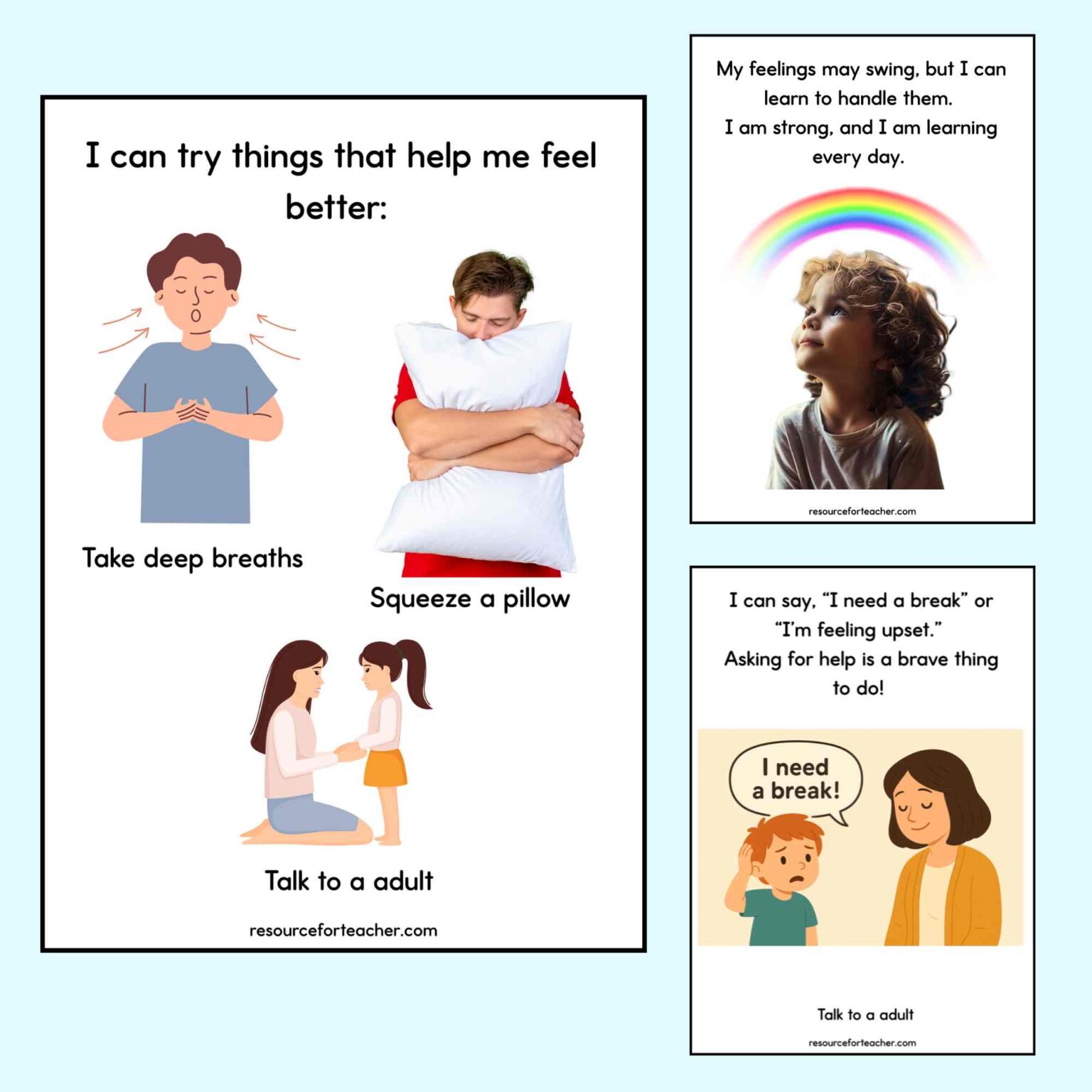 When I Am Frustrated Social Story - Resource For Teacher