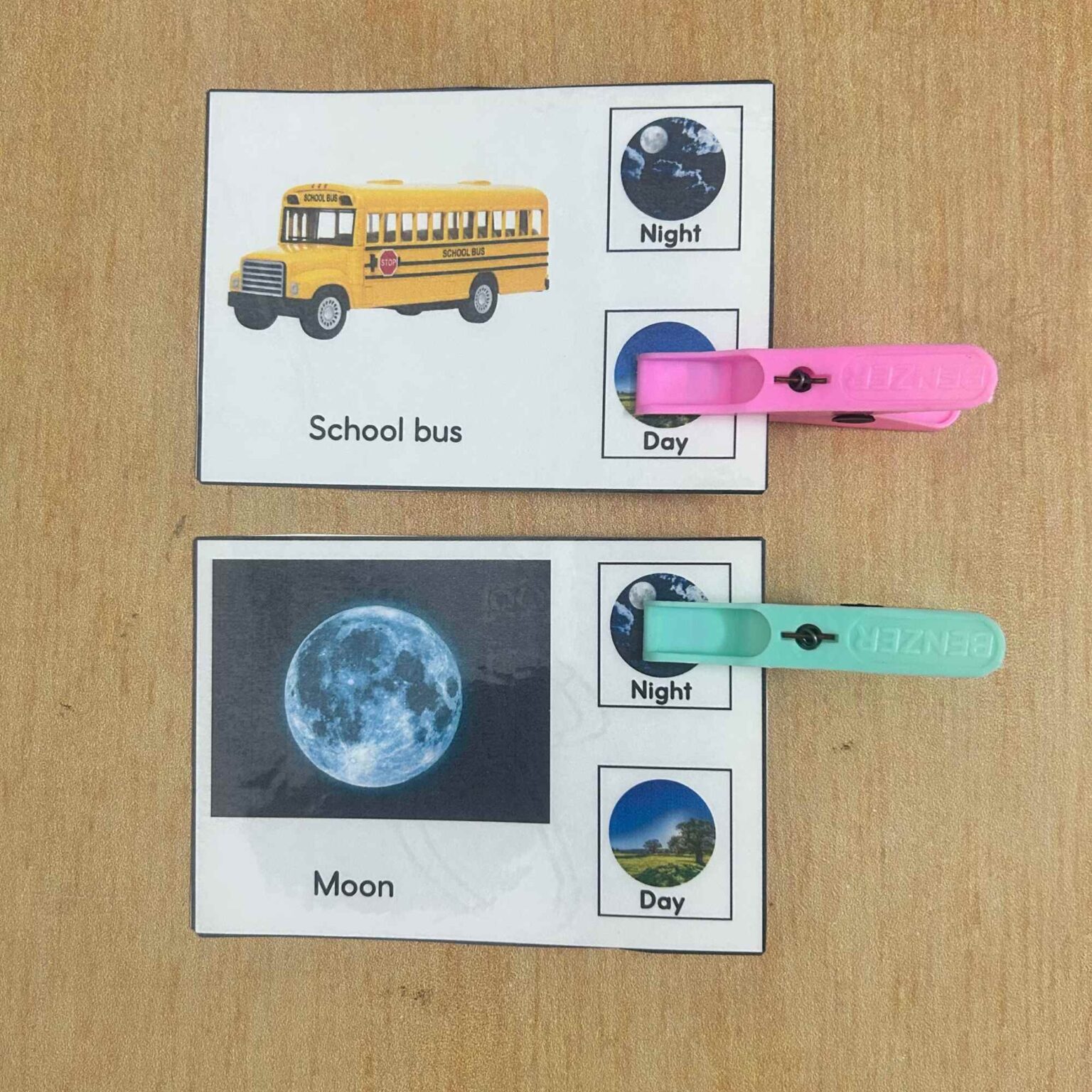 Day And Night Sort Activities - Resource For Teacher