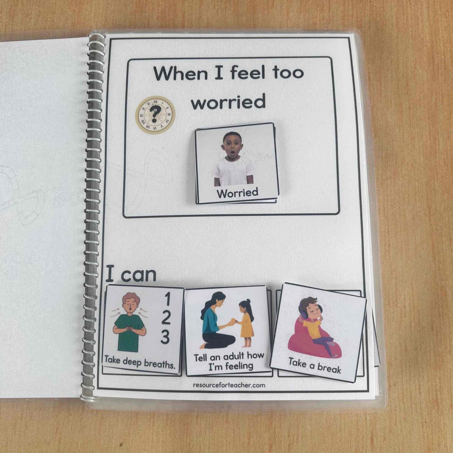 Self Regulation Visuals and Worksheets - Resource For Teacher