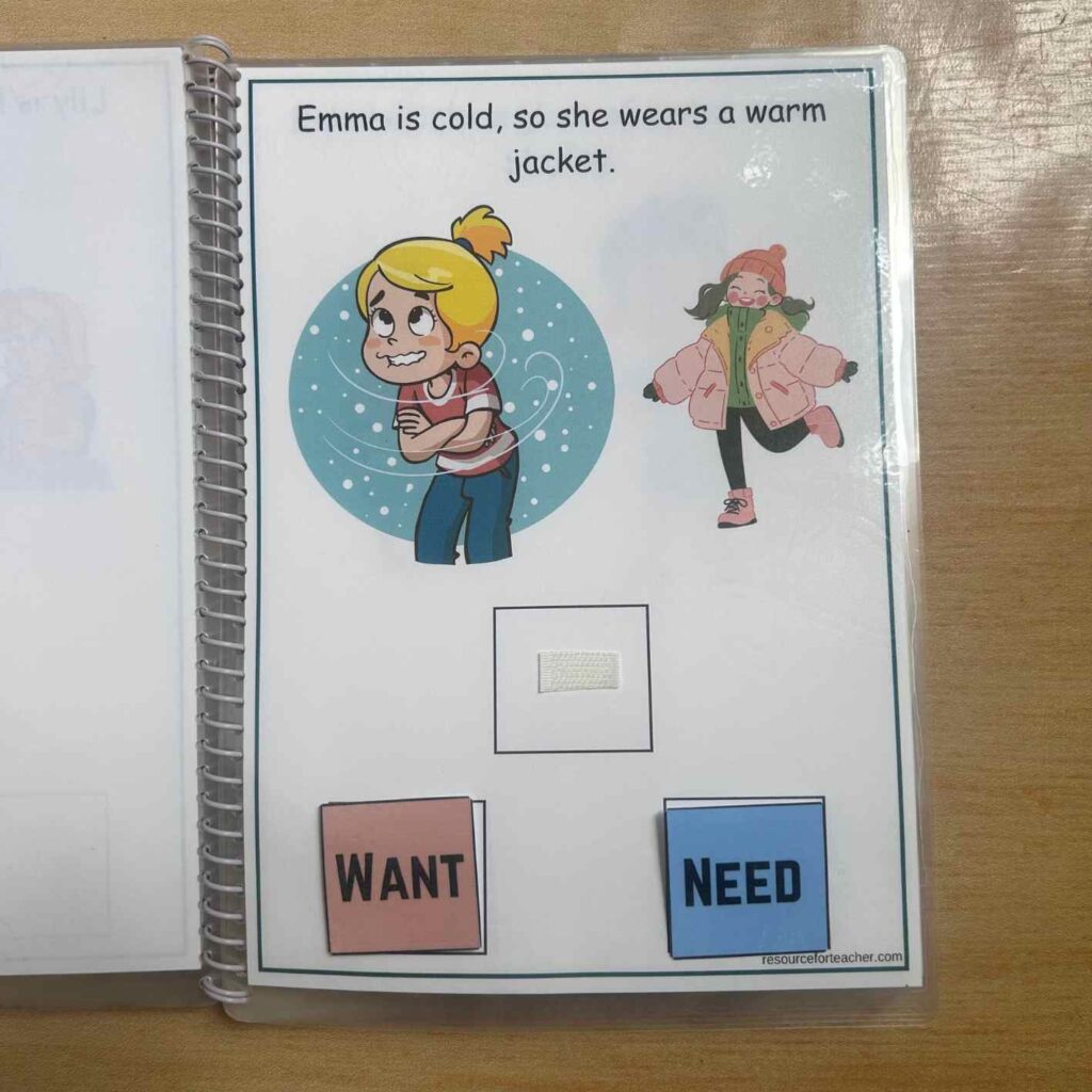Needs vs Wants Worksheet for Kindergarten | Adapted Book Sorting ...
