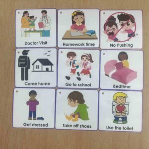 Behavior and Speech Therapy Visual Cue Cards for Autism | 102 Visual ...