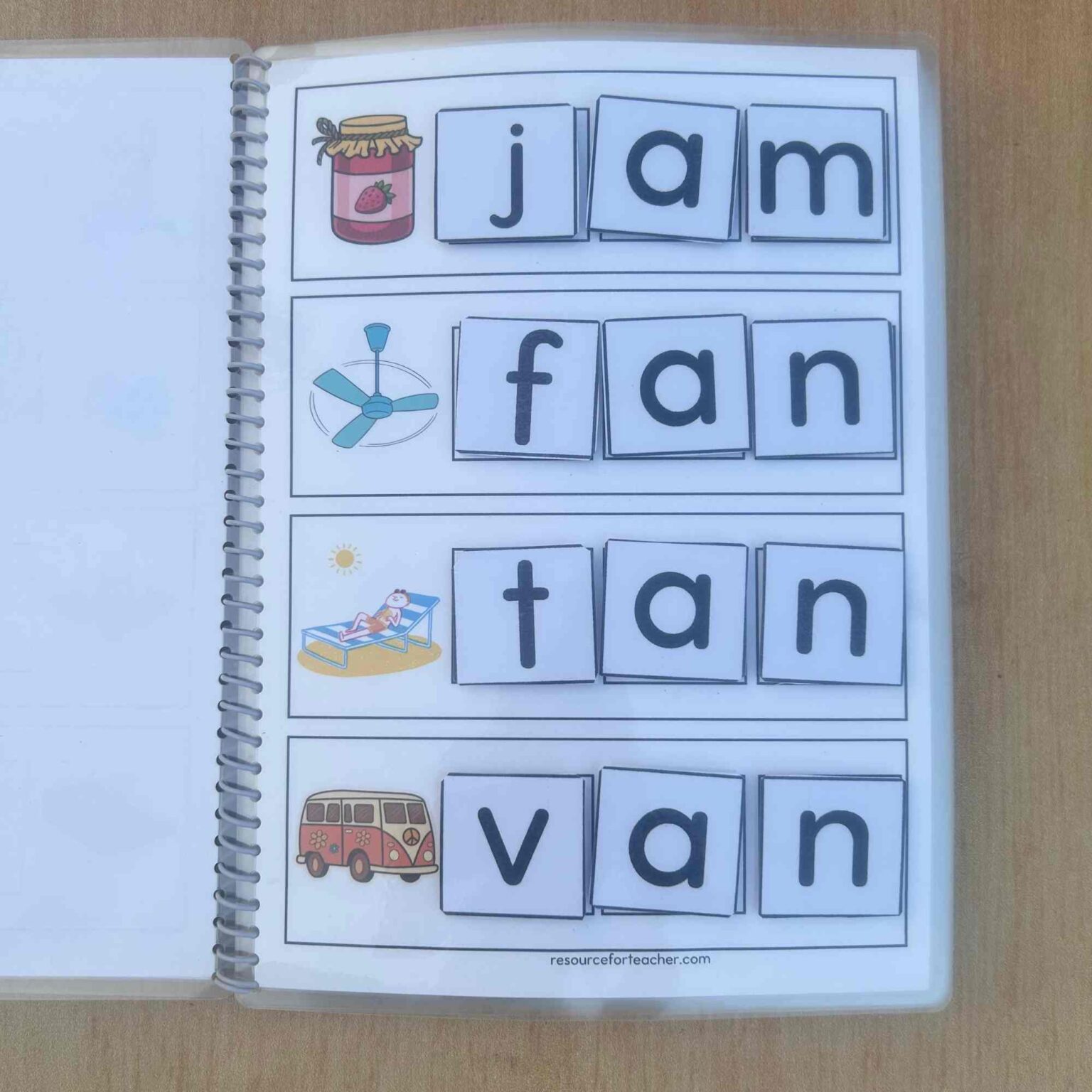 Simple 3-Letter CVC Words for Preschoolers - Resource For Teacher