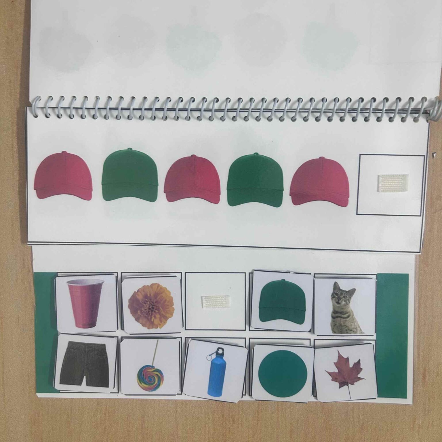 Simple AB Pattern for Kindergarten Adapted Book - Resource For Teacher