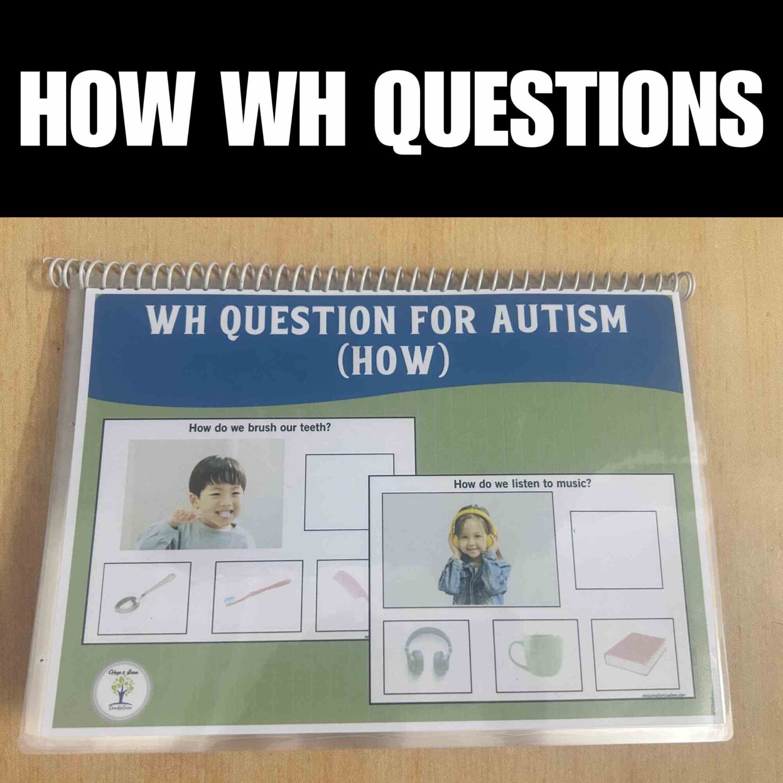 How - WH Questions for Speech Therapy - Resource For Teacher