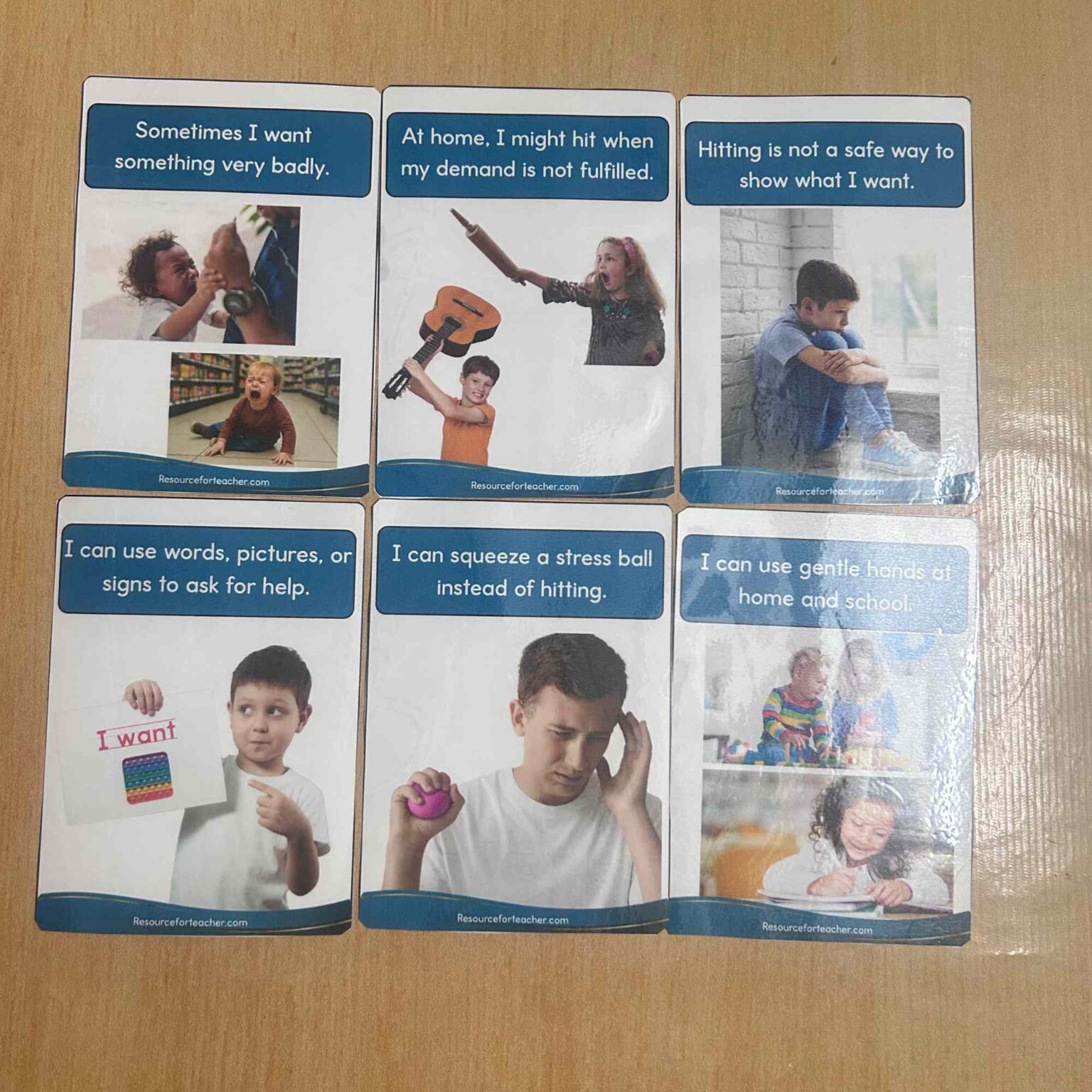 Hands Are Not for Hitting – Social Story for Autism - Resource For Teacher