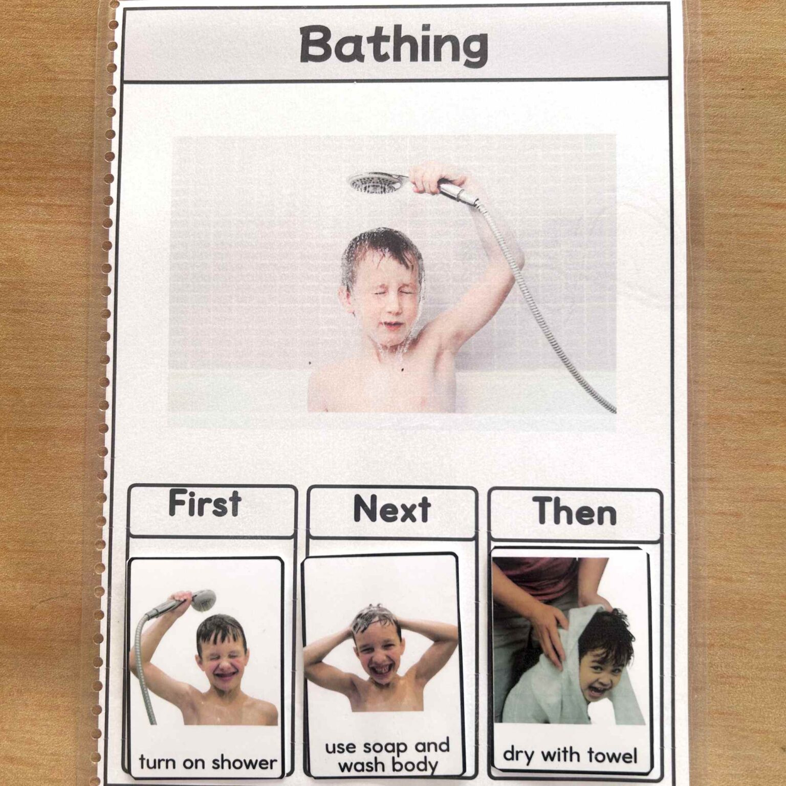 Functional Daily Living Skills - 3 Step Sequence - Resource For Teacher