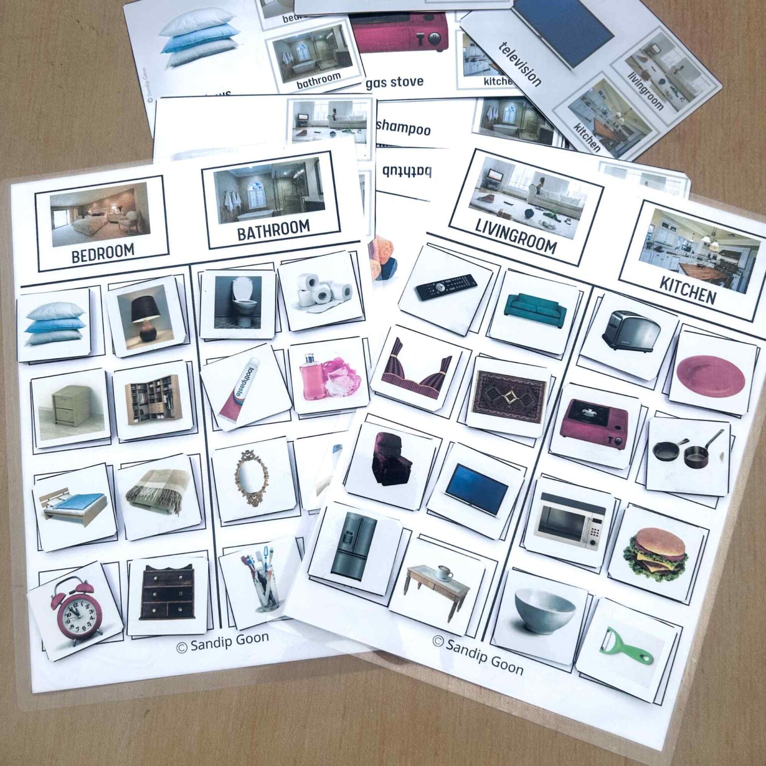 Where Does It Belong - Functional Life Skills Sorting Cards - Resource ...